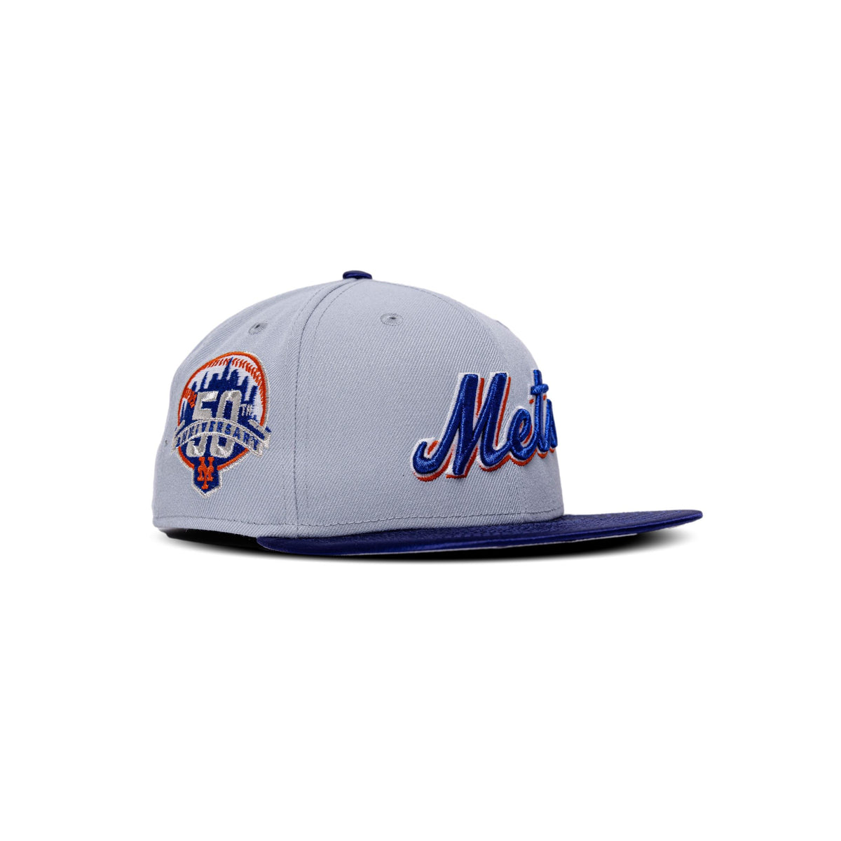 New Era New York Mets Shea Stadium 50th Anniversary Patch Fitted– All ...