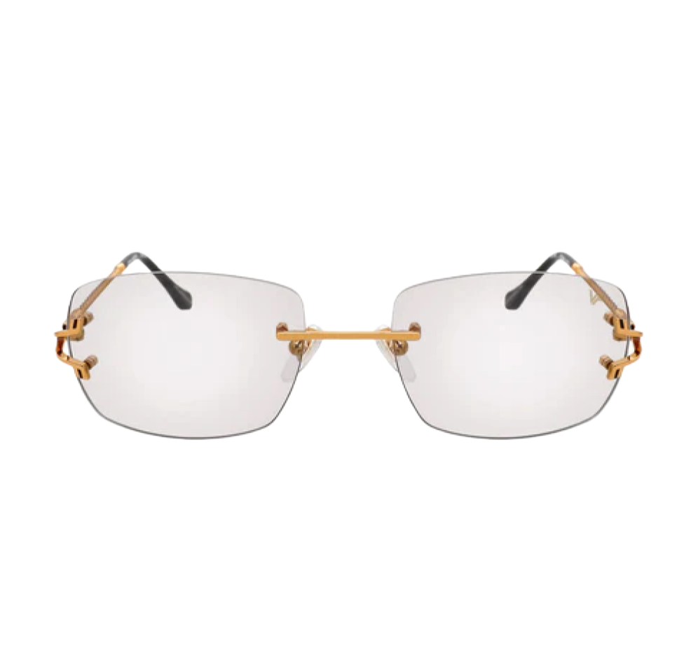 Vintage Frames Bal Harbour 24kt Gold Drill Mount– All The Right